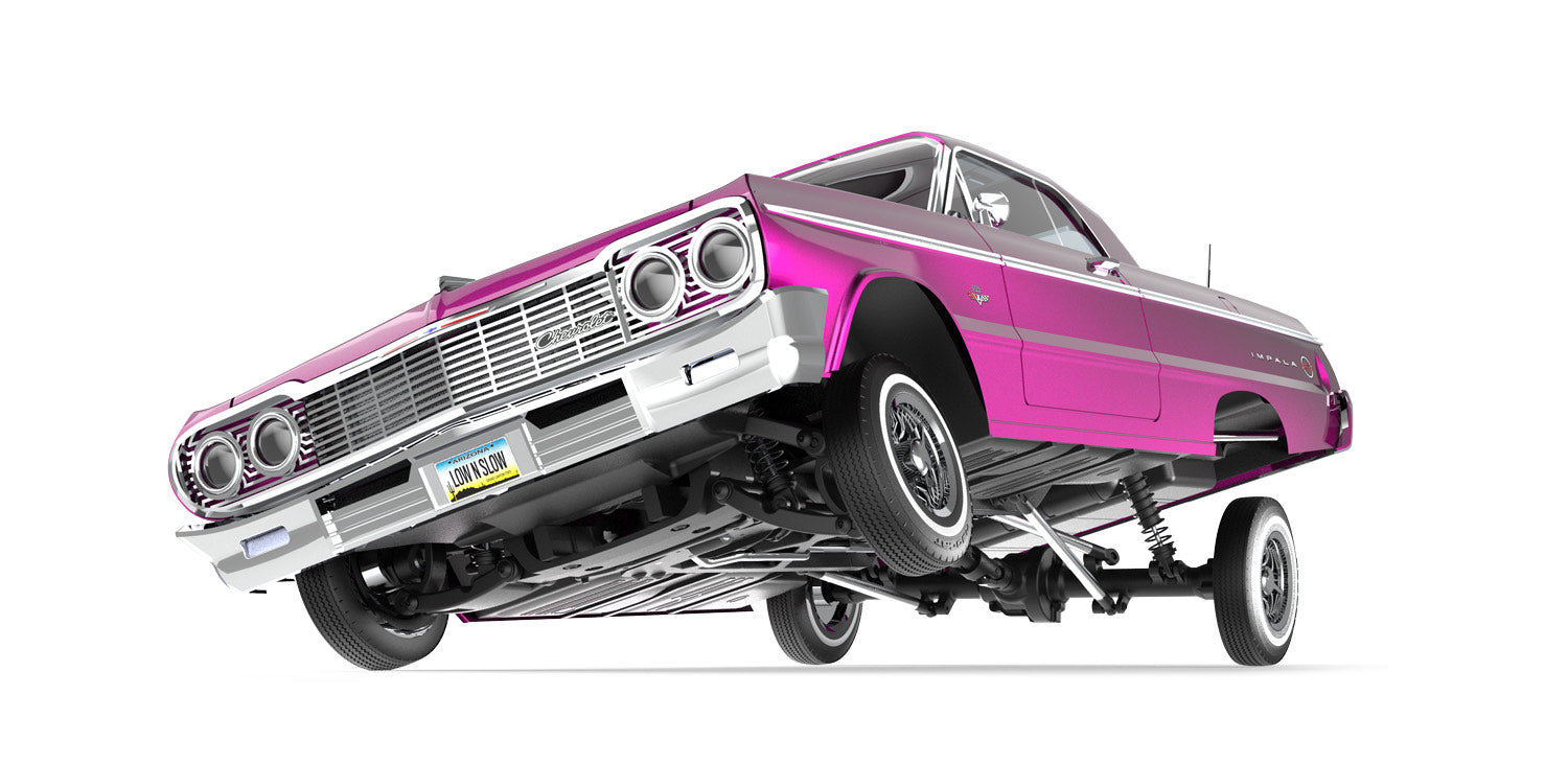 Kandy n chrome Edition SixtyFour Hopper Purple – KUSTOM RC LOWRIDERS