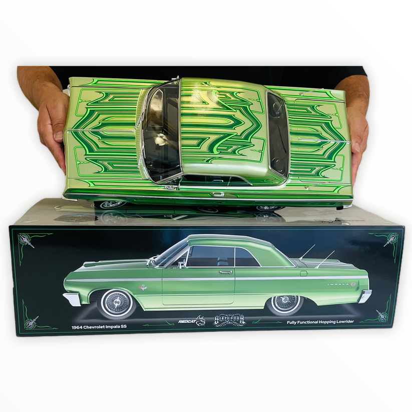 Kandy n chrome Edition SixtyFour Hopper Green – KUSTOM RC LOWRIDERS