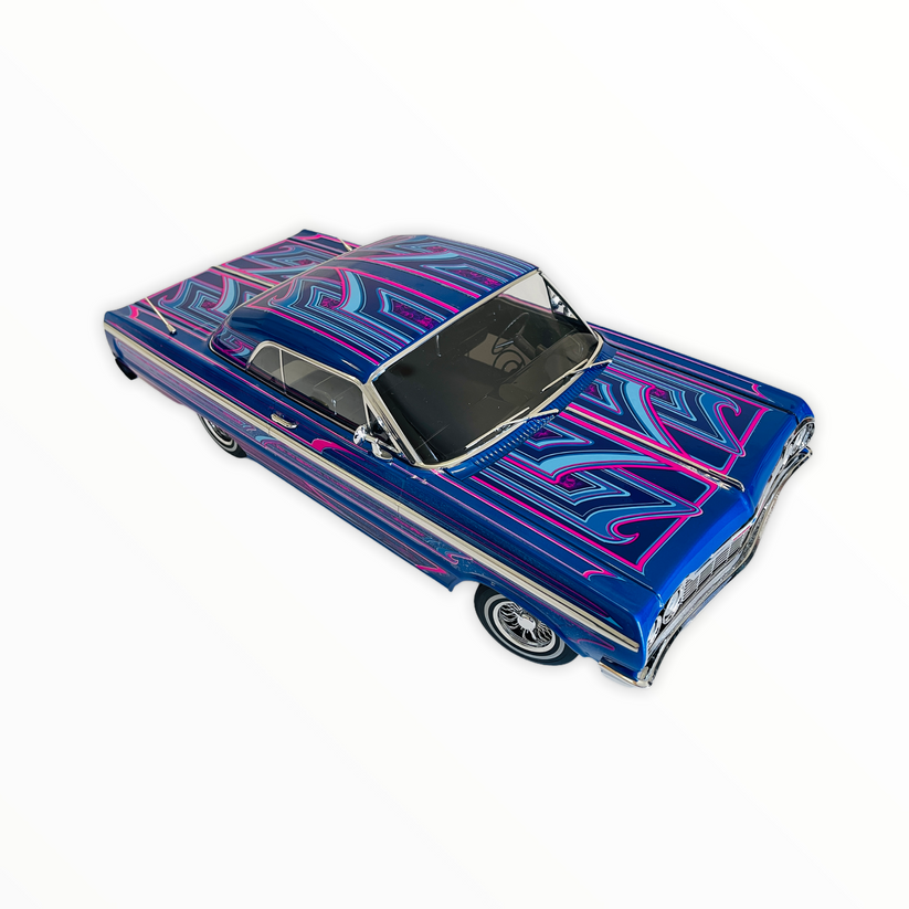 Kandy n chrome Edition SixtyFour Hopper Blue – KUSTOM RC LOWRIDERS