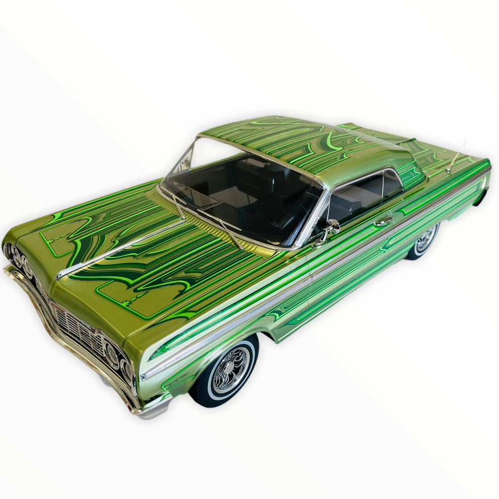 Kandy n chrome Edition SixtyFour Hopper Green – KUSTOM RC LOWRIDERS