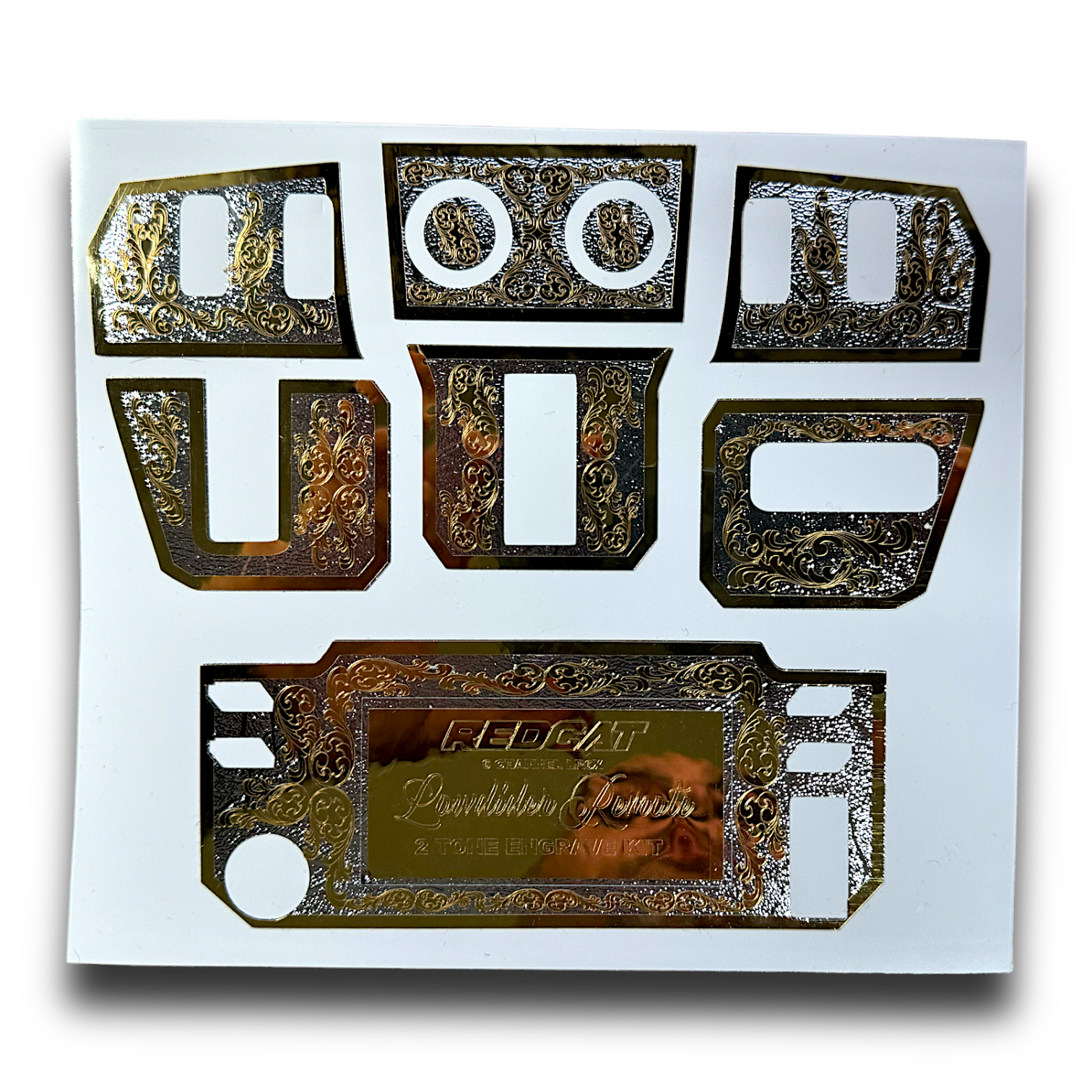 2 Tone engraved decals (Pre assembled) – KUSTOM RC LOWRIDERS