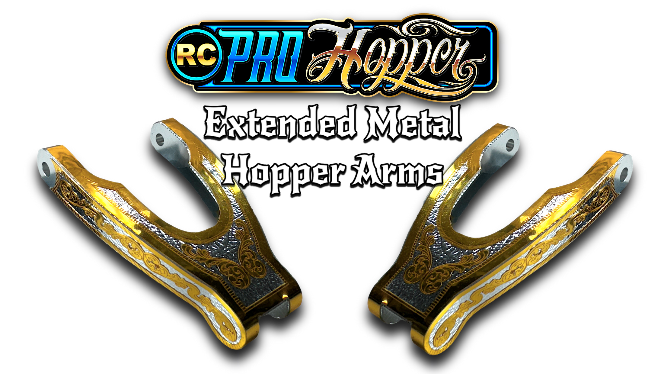 Extended Metal Hopper Arms – KUSTOM RC LOWRIDERS
