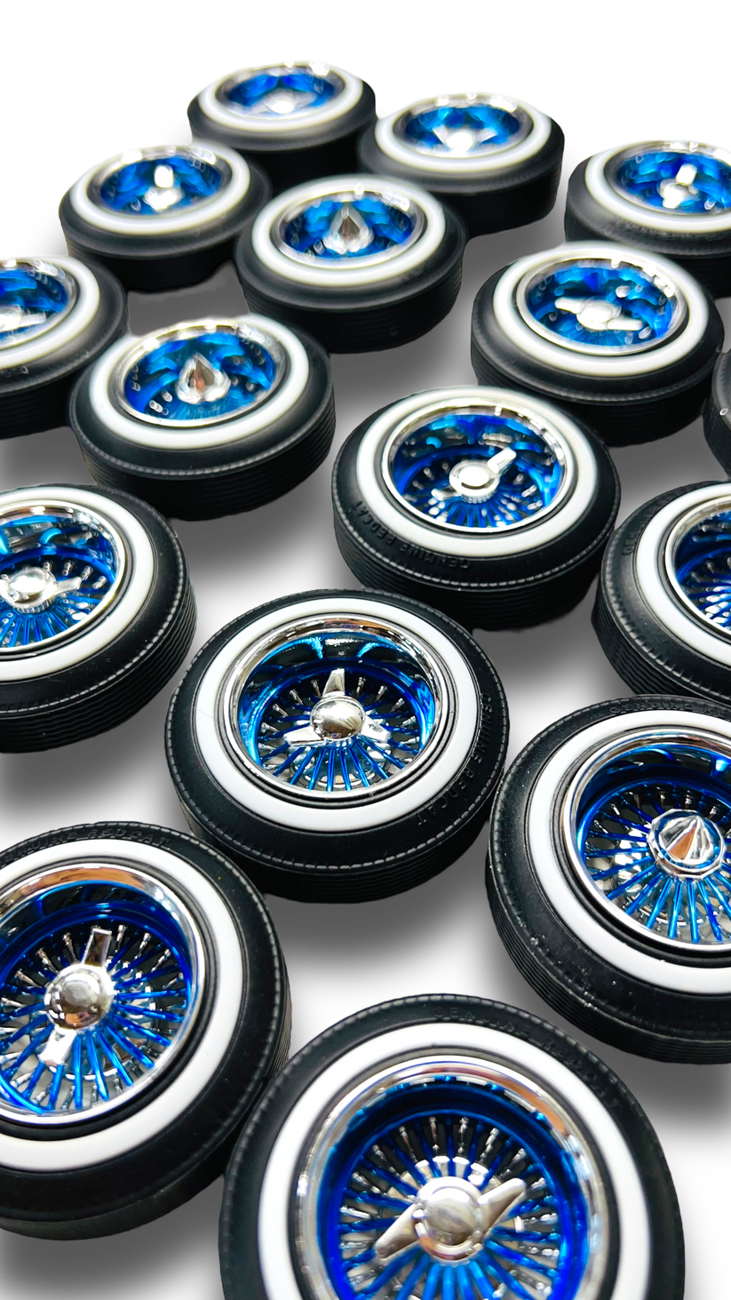 Kustom Dayton Wire Wheel Sets – KUSTOM RC LOWRIDERS